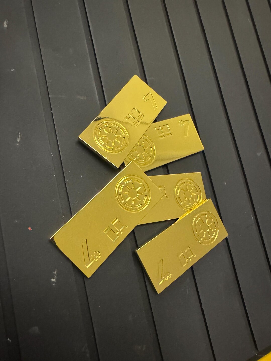 Skeleton Crew Republic Credits Dataries Metal Heavy Prop Replicas Mint ...