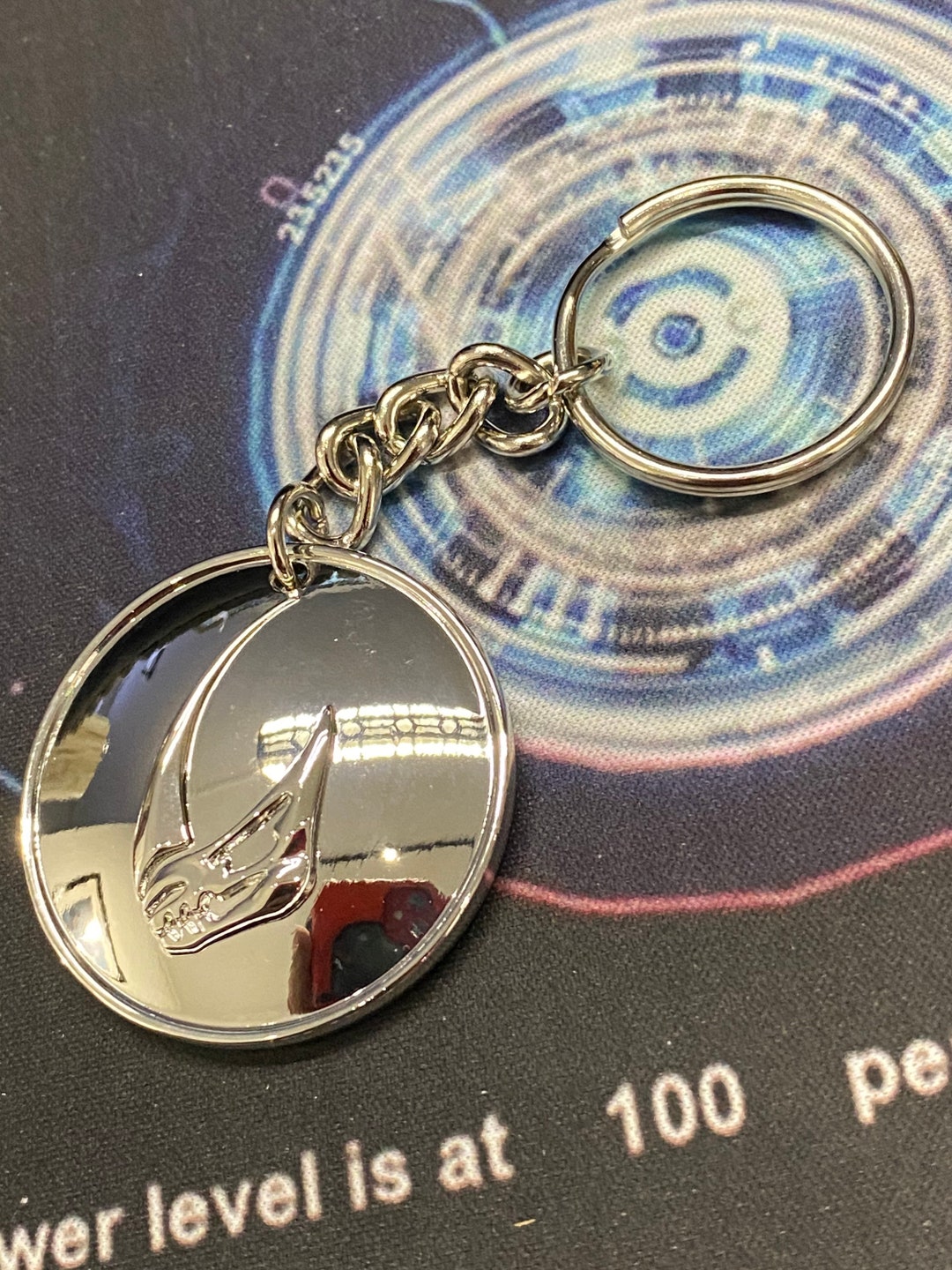 Mudhorn Sigil Chest Armour Armor BESKAR CHROME FINISH Rondel Keyring ...