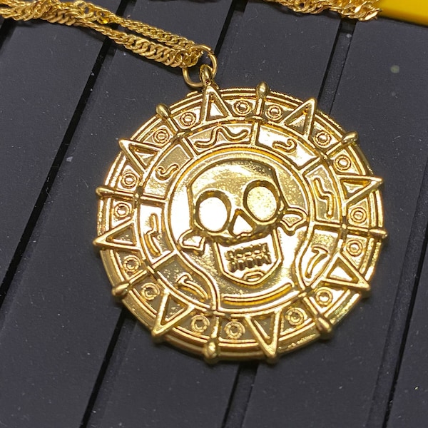 Gold Aztec Pendant - Etsy