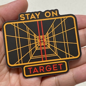 10 STICKER PACK Death Star Targeting Computer Interface Vinyl Decal ...