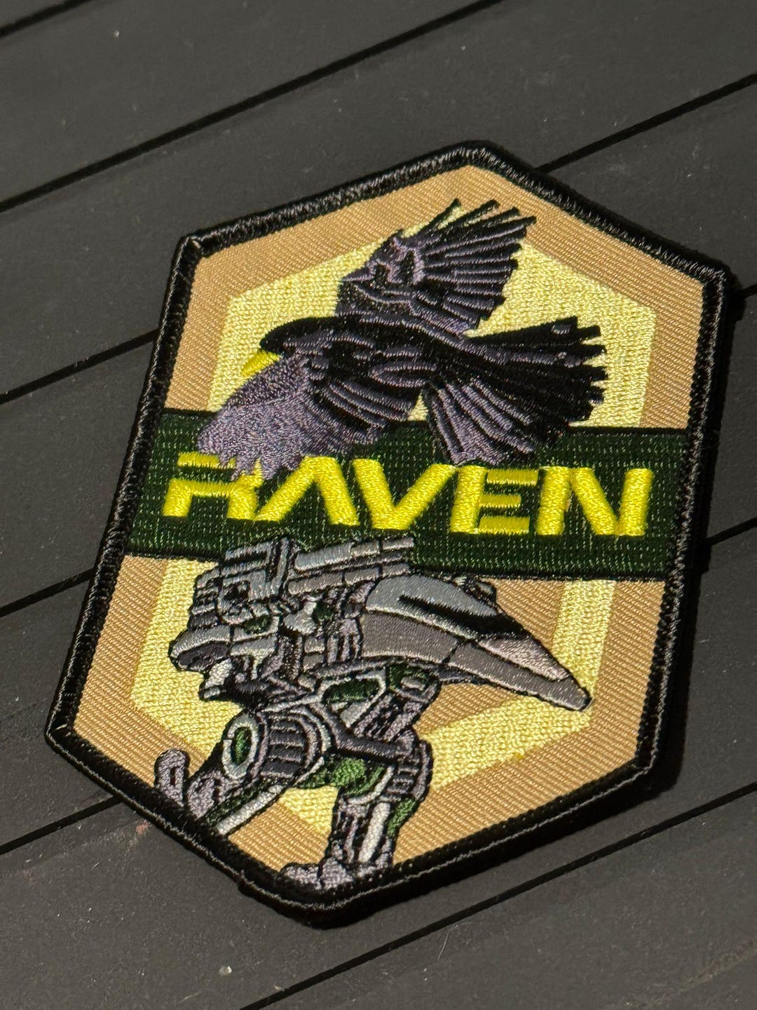 Rare Battletech Raven Mech Patch – VGL Virtual World Arcade Collectible ...