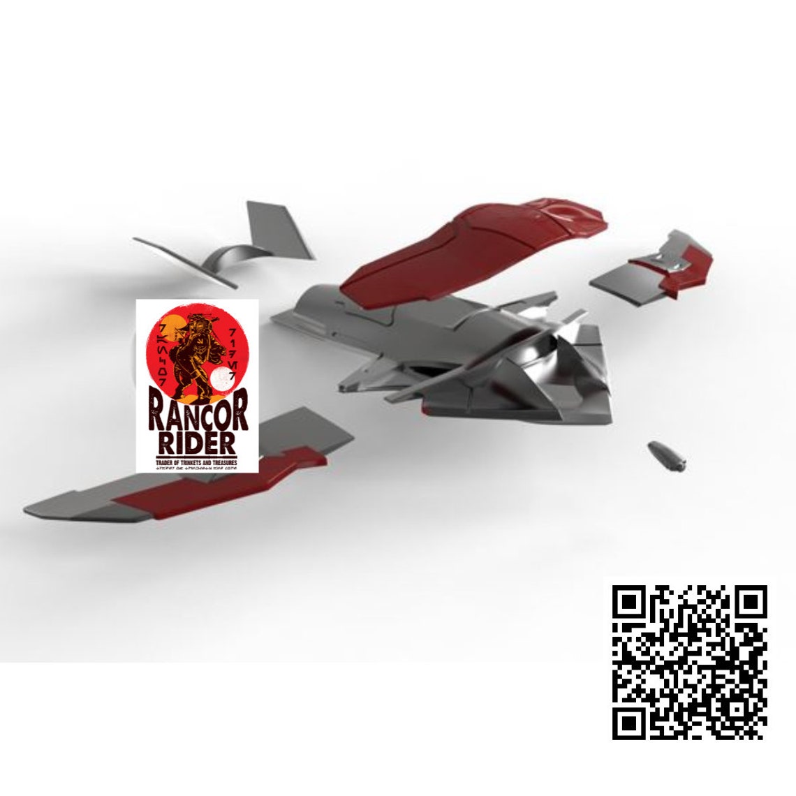 Falcon Redwing Drone STL Prop Replica for 3D Printing - Etsy