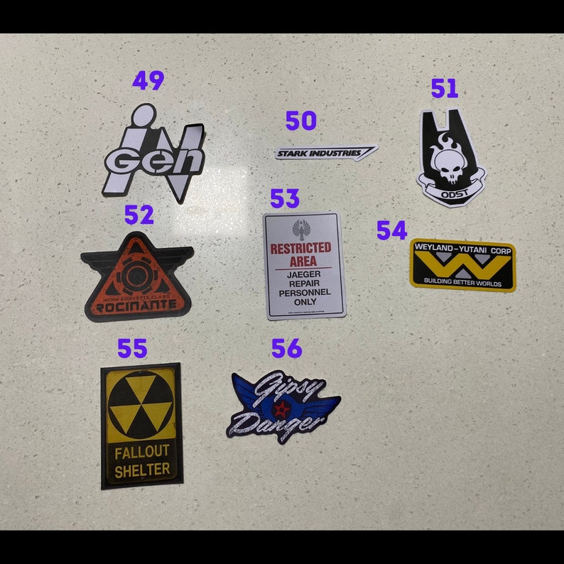 10 STICKER VALUE PACK Sci-fi Sticker Pack Choose 10 Stickers - Etsy