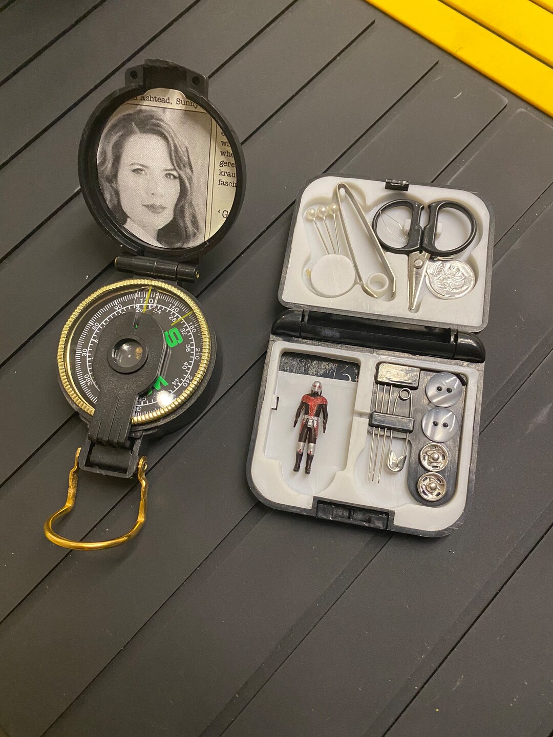Captain America Compass and Ant Hero Emergency Sewing Kit Suit Movie ...