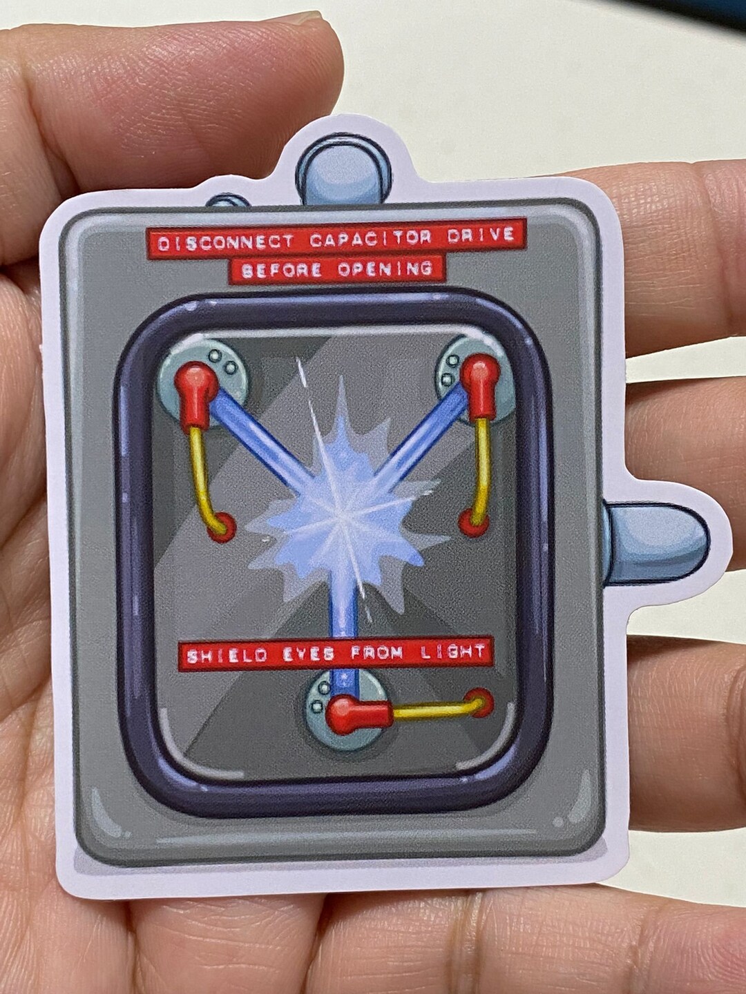 10 STICKER PACK Flux Capacitor Vinyl Decal Pack Choose Designs! - Etsy