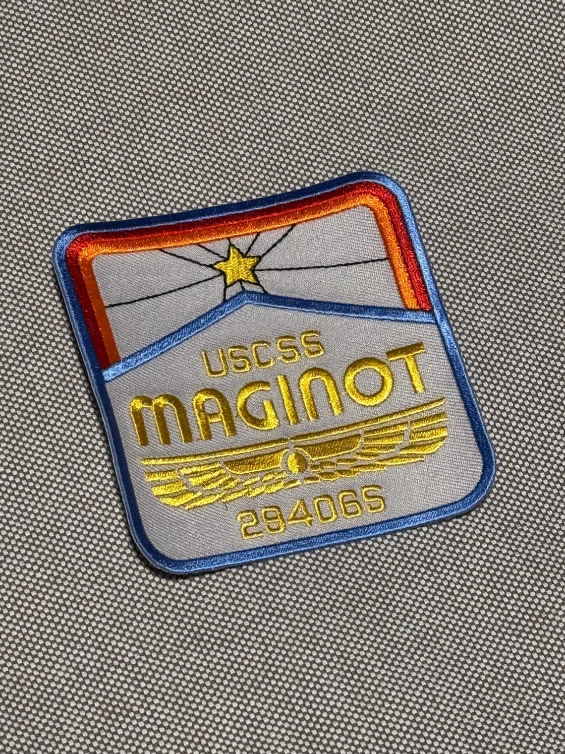 Alien Earth Maginot Flight Jacket Patch Prop Replica - Etsy