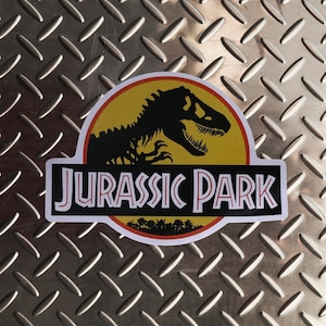 10 STICKER PACK Jurassic Park Inspired Vinyl Decal Pack of 10 Choose ...