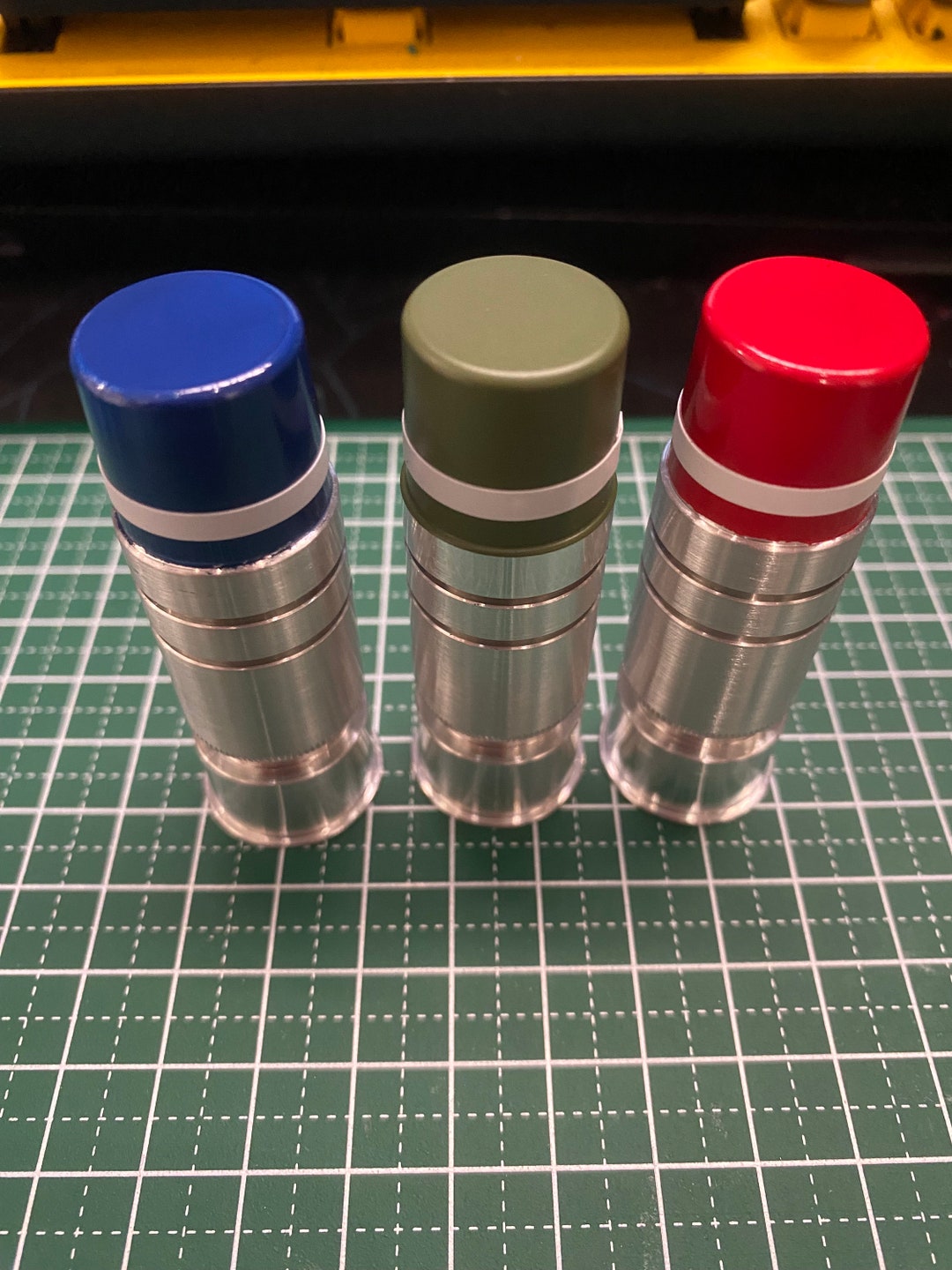 Aliens USCM Pulse Rifle M40 Grenade Metal Movie Prop Replica Set of 3 ...