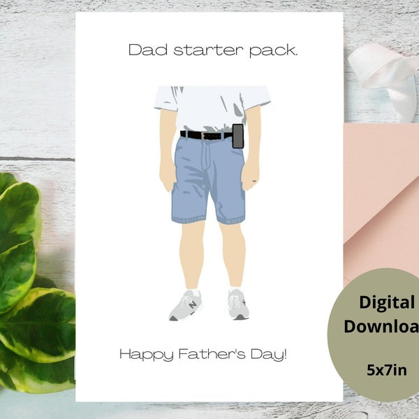 Dad Starter Pack - Etsy