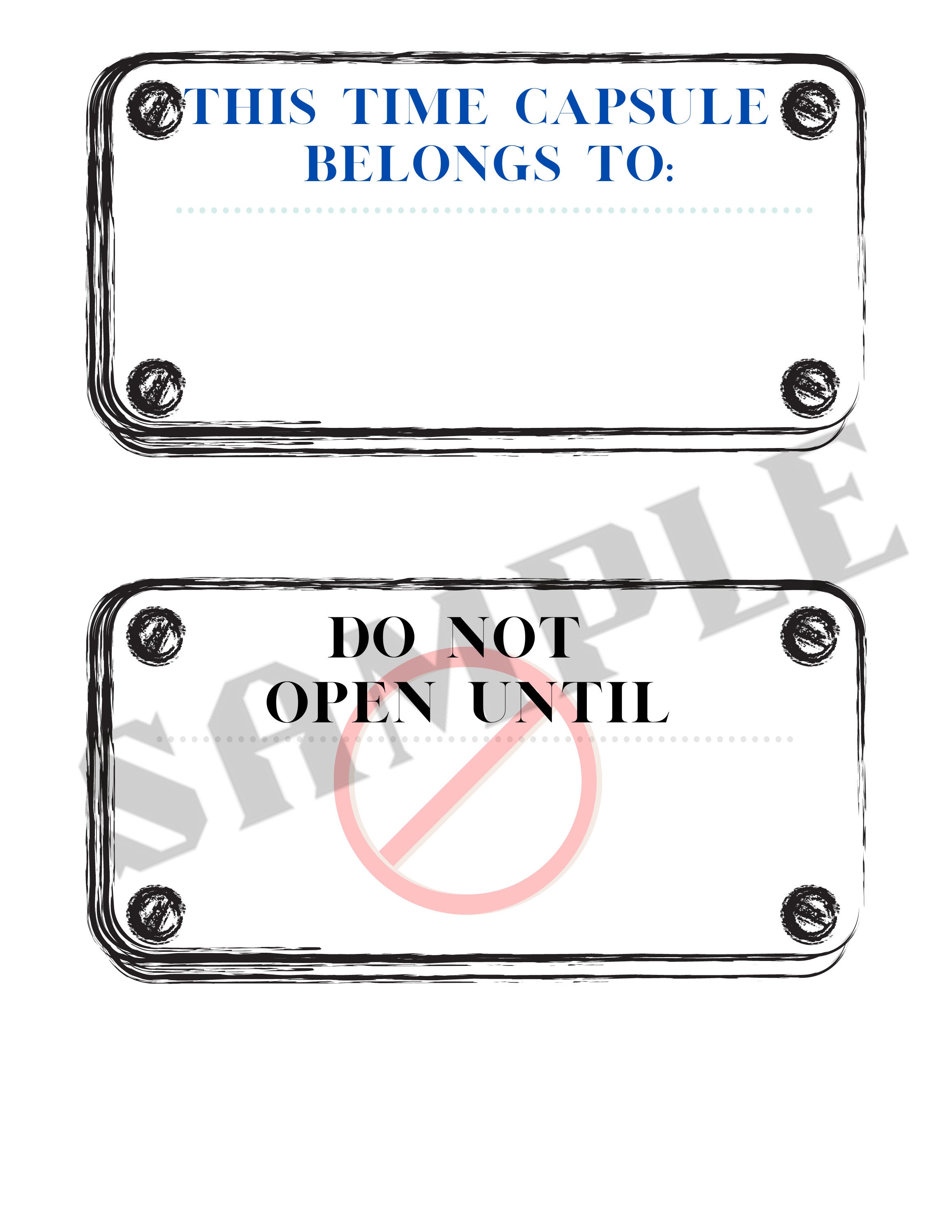 All About Me Kid Time Capsule Questionnaire Worksheets - Etsy Australia