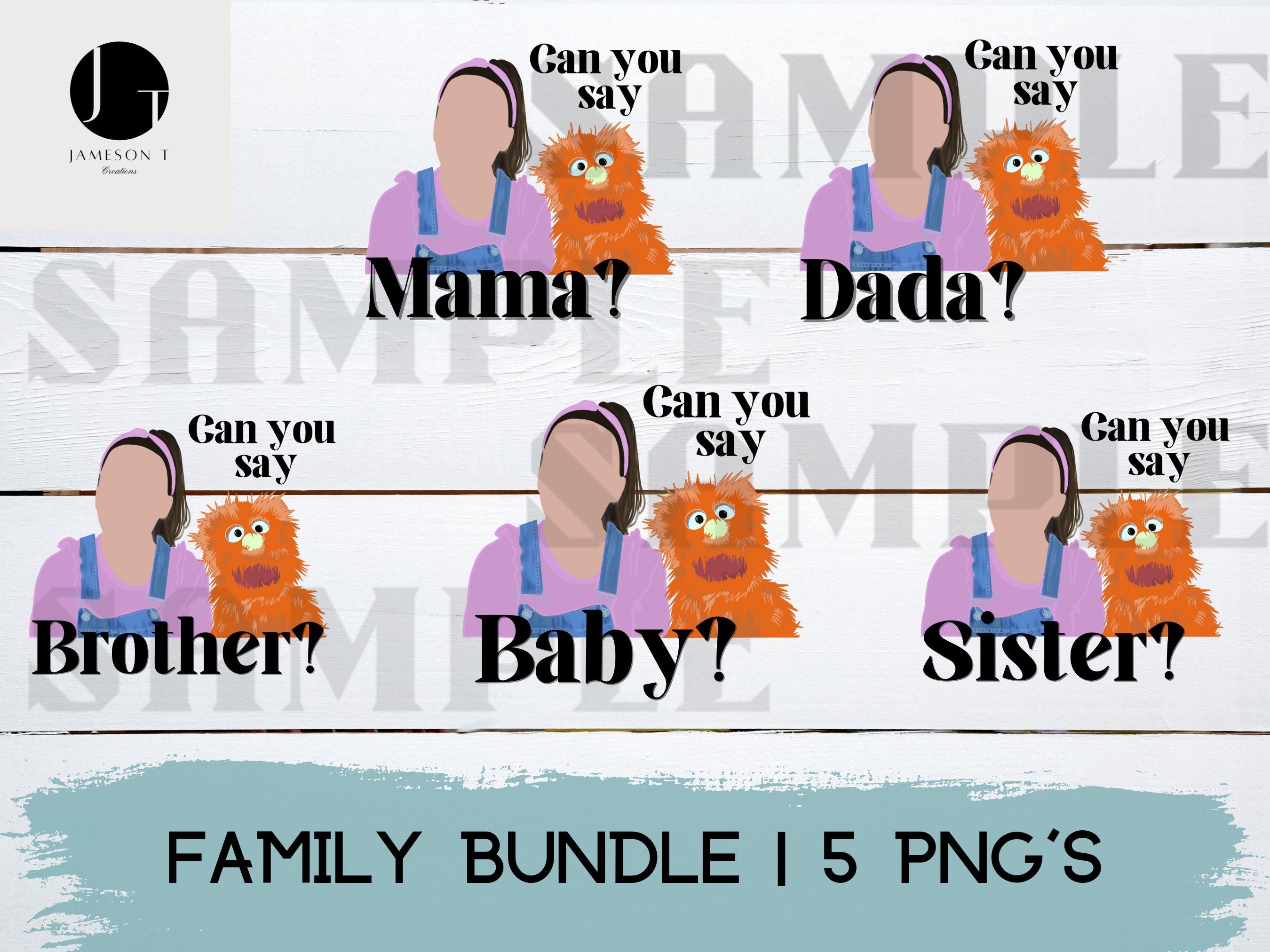 Ms. Rachel 5 PNG Family Bundle Songs for Littles Bundle PNG - Etsy