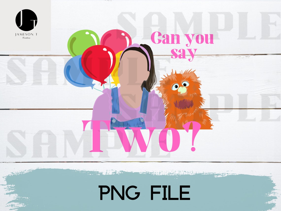 Ms. Rachel Can You Say Two PNG, Songs for Littles PNG, Digital Download ...