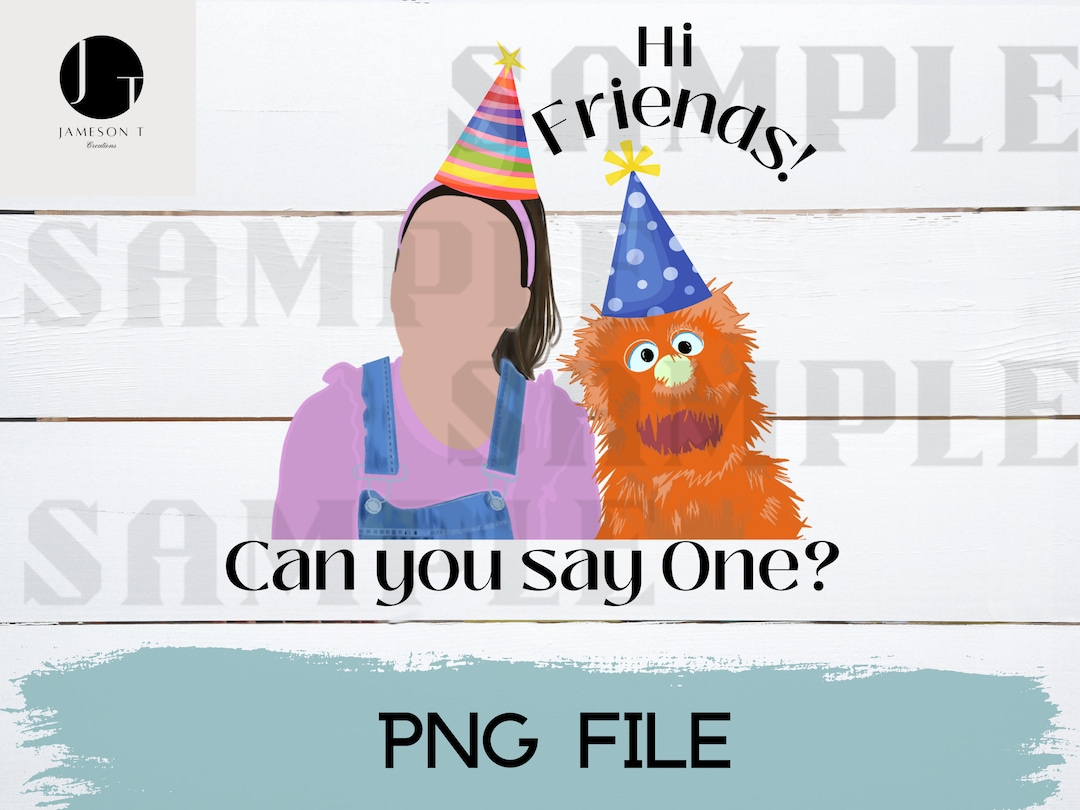 Ms. Rachel Can You Say One PNG, Songs for Littles PNG, Digital Download ...