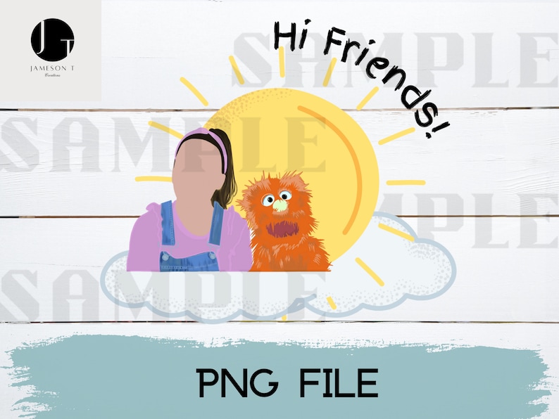 Ms. Rachel Hi Friends PNG Songs for Littles PNG Digital - Etsy