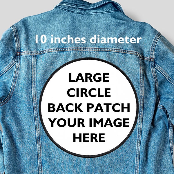 Custom Back Patch - Etsy