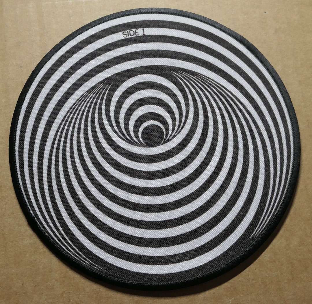 Large Swirl Iron/sew on Patch 6 Inch Diameter 70's Prog Progressive ...
