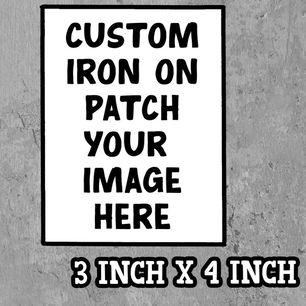 3 X 4 Inch Patch - Etsy