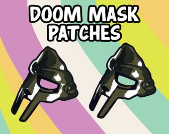 Mf Doom Iron on Patch - Etsy