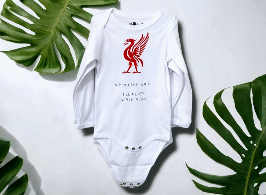 Liverpool FC Baby Bodysuit | LFC Baby Grow | You’ll Never Walk Alone ...