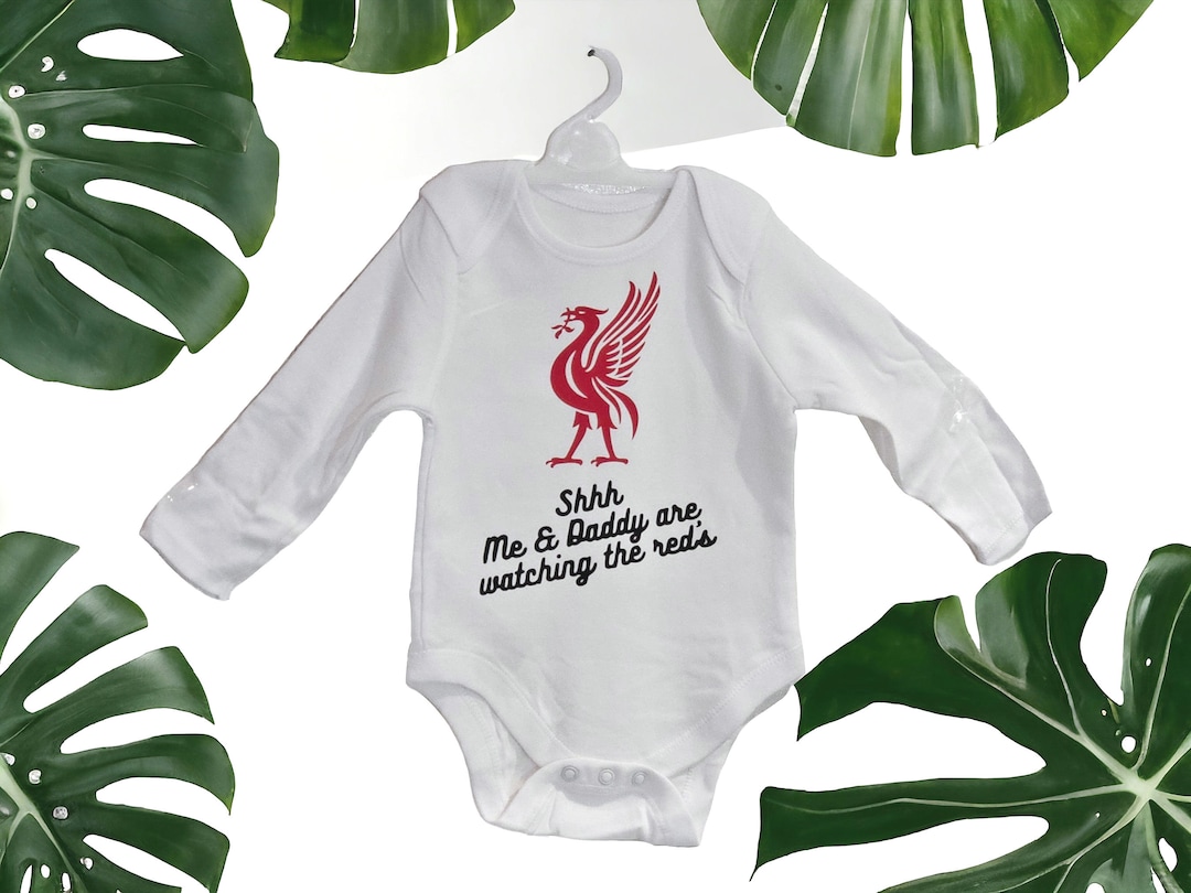 LFC Baby Grow | Watching the Reds | 100% Cotton | - Etsy