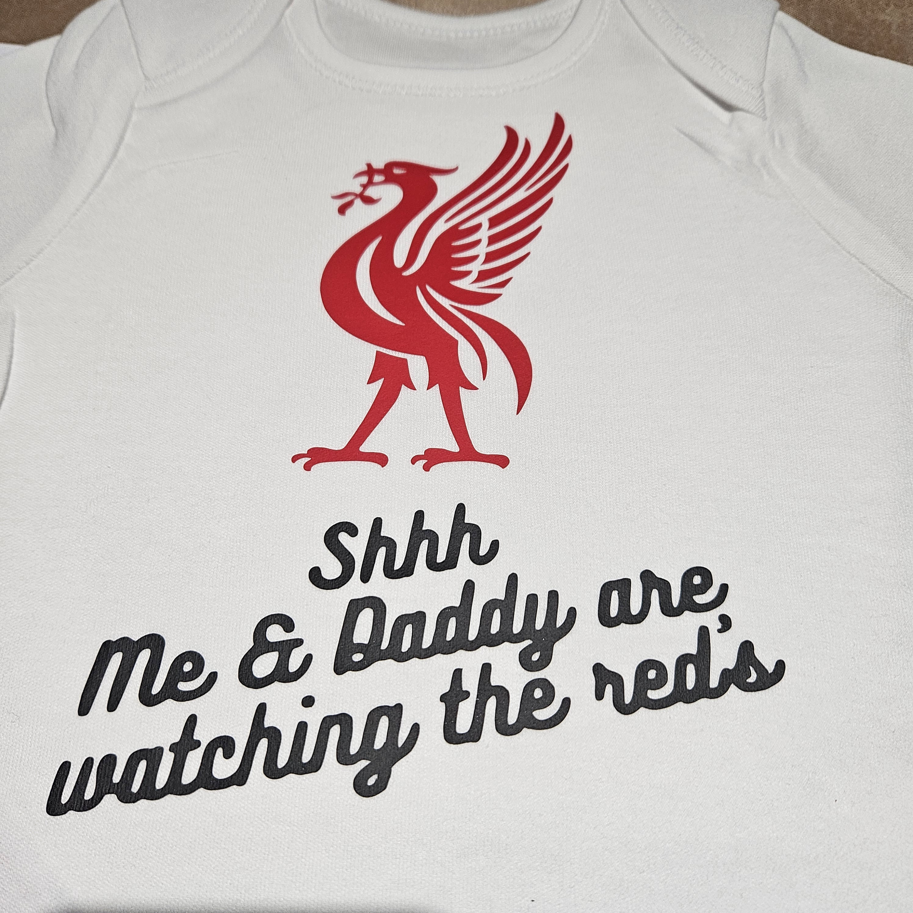 LFC Baby Grow | Watching the Reds | 100% Cotton | - Etsy