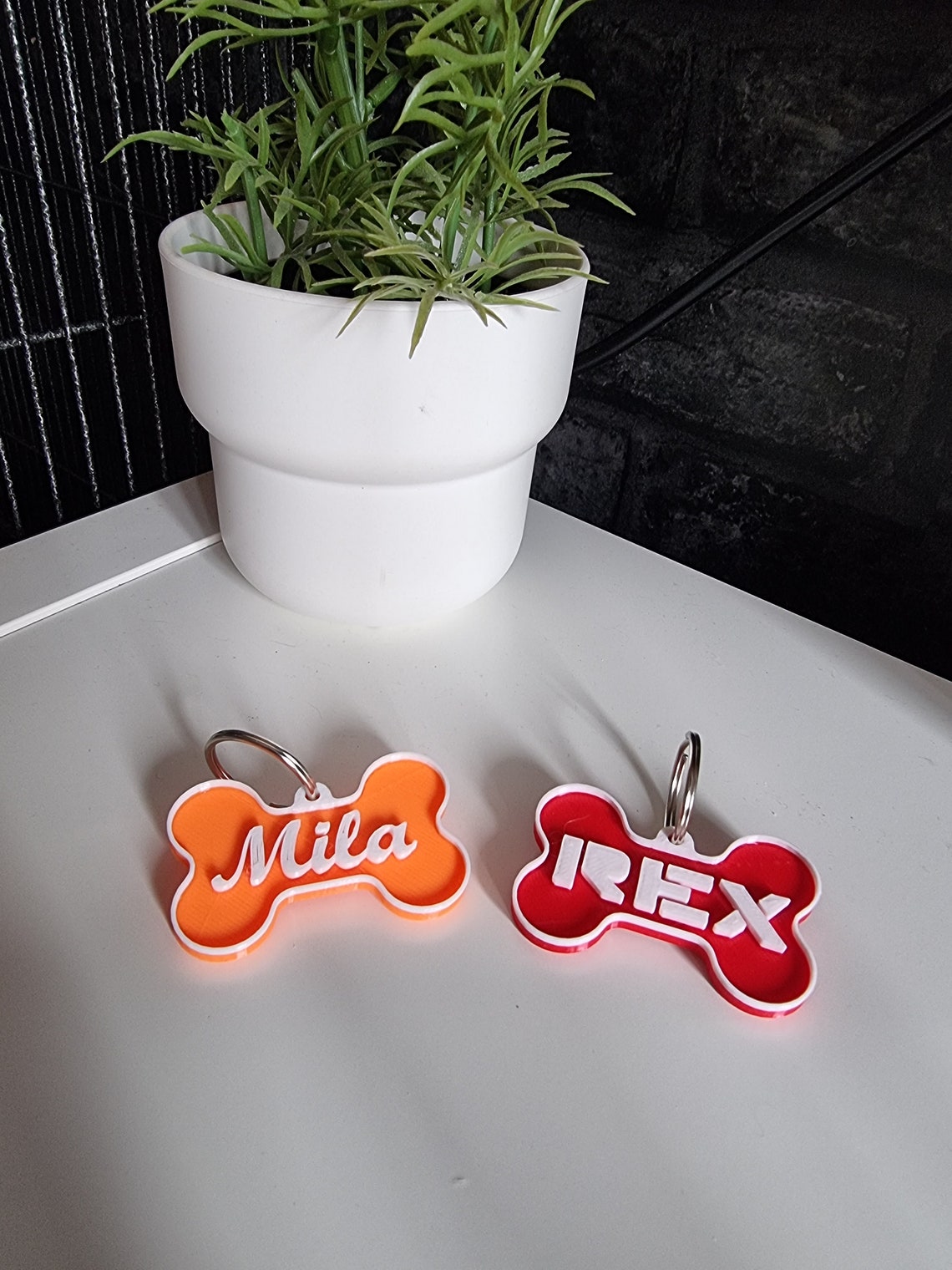 Pet Name Tags for Dogs & Cats up to 5 Letters. - Etsy