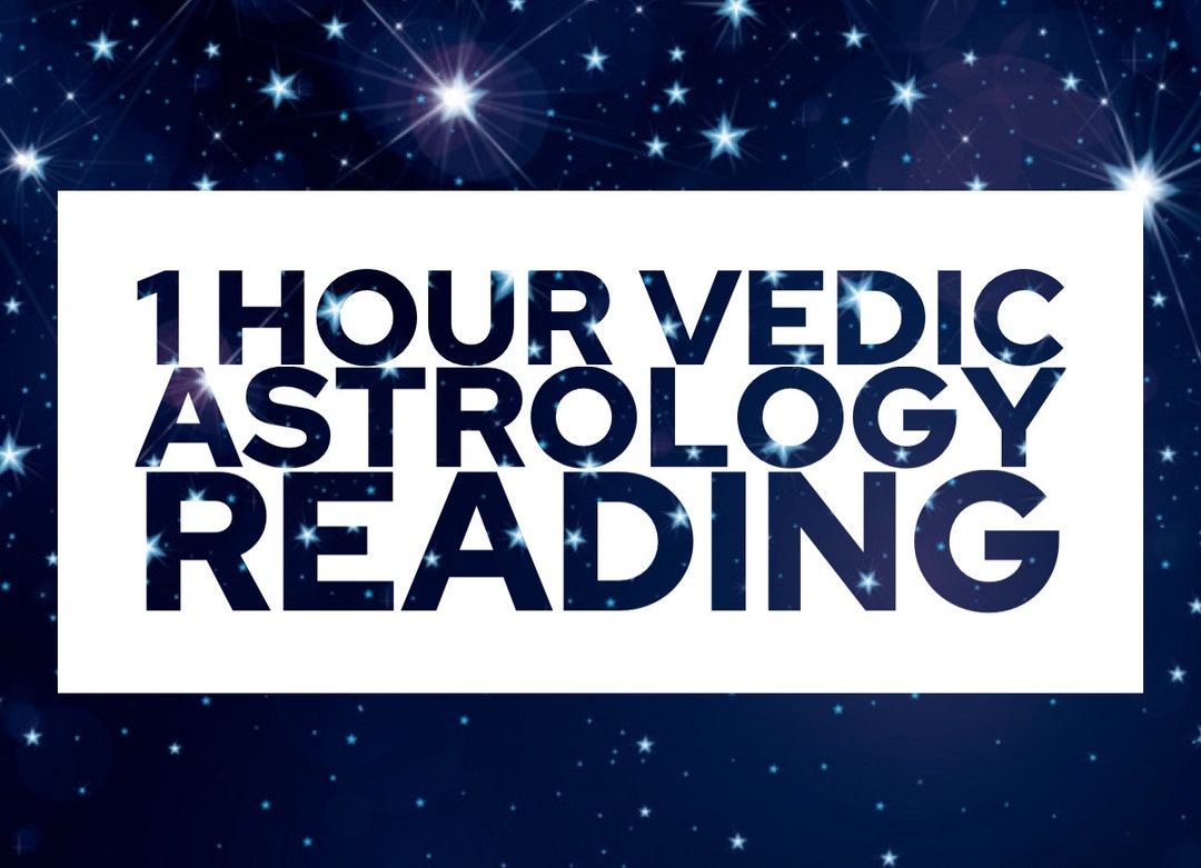 Vedic Astrology Reading, Birth Chart Reading - Etsy