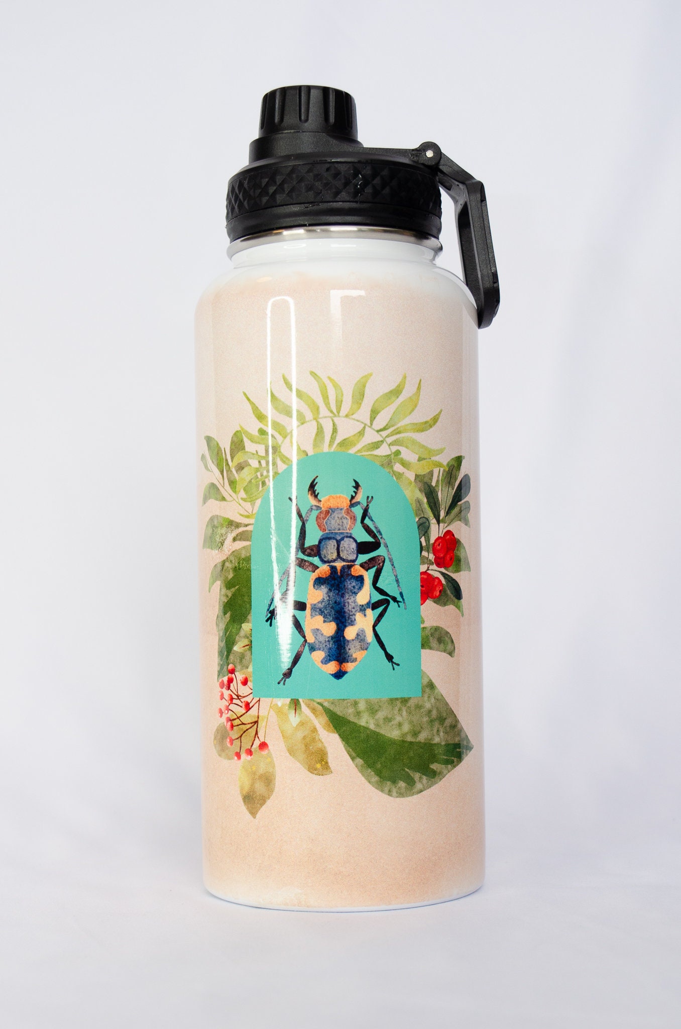 Beetle Water Bottle - Etsy