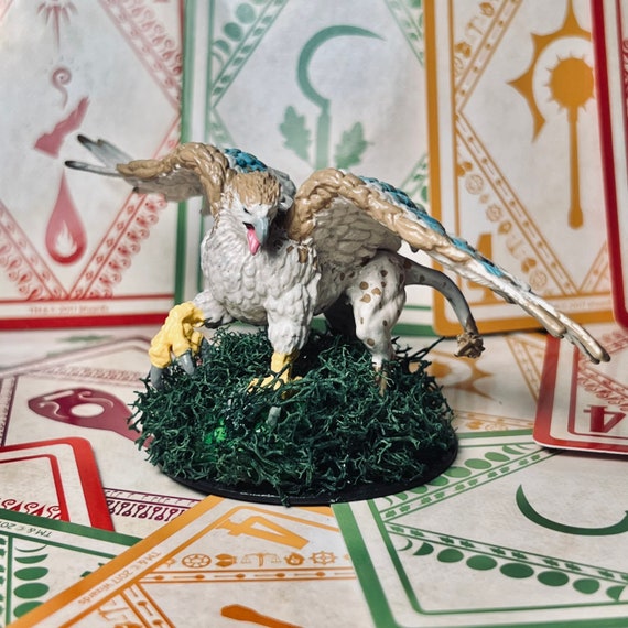 Hand-painted DND Griffin | Etsy