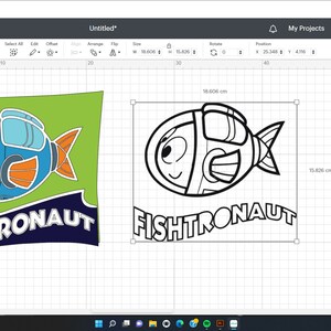 FISHTRONAUT 2022, CRICUT, SVG, Digital Download, Png, Cartoons, Anime ...