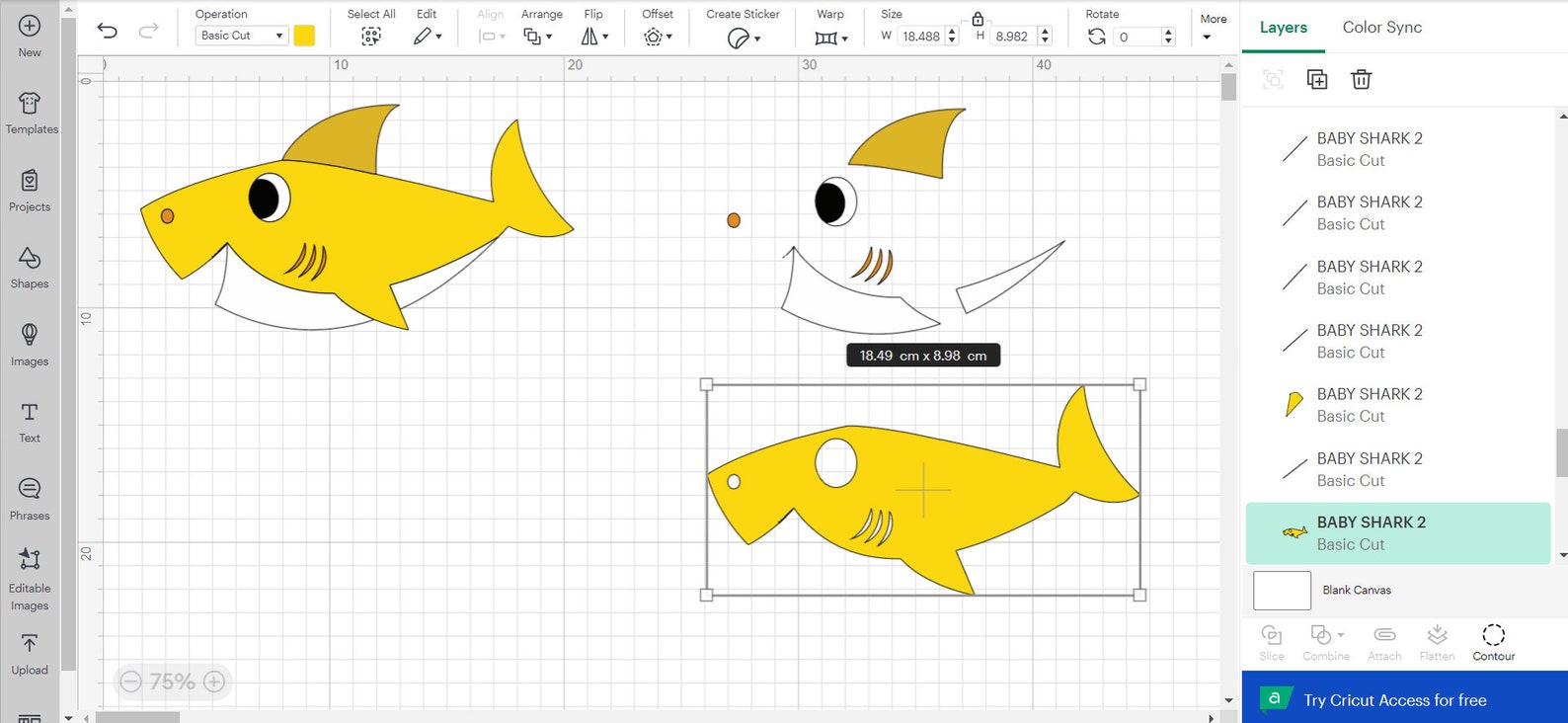 Baby Fin for Kids (SVG, PNG, PDF) Cricut Ready - Etsy
