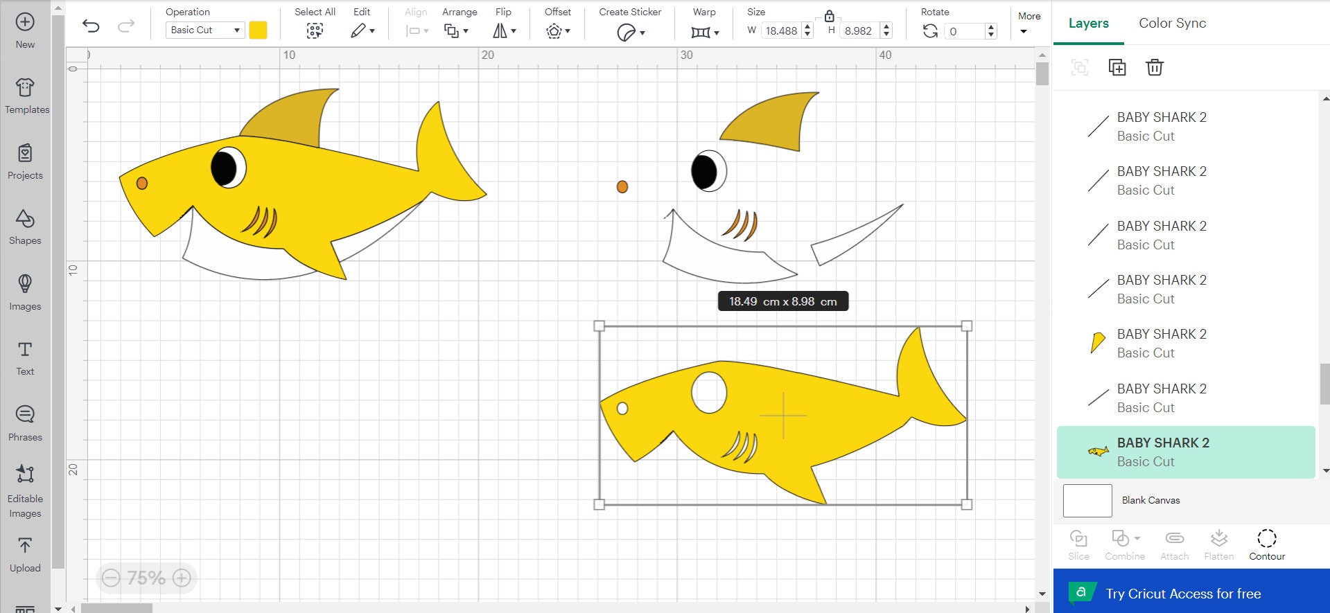 Baby Fin for Kids (SVG, PNG, PDF) Cricut Ready - Etsy