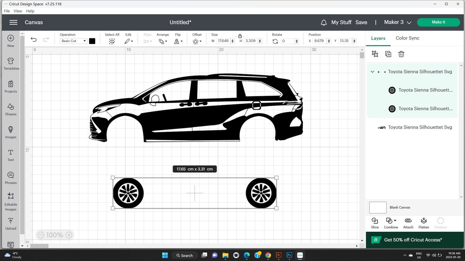 Toyota Sienna, Silhouette for Cricut, Png , Pdf, Svg, Files - Etsy