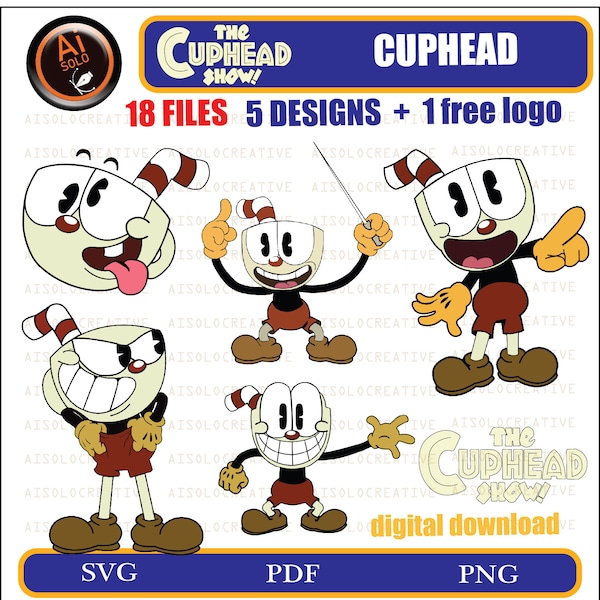 Cuphead - Etsy