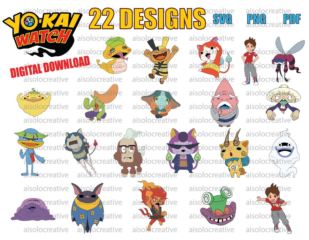 Anime Yokai Watch - Etsy