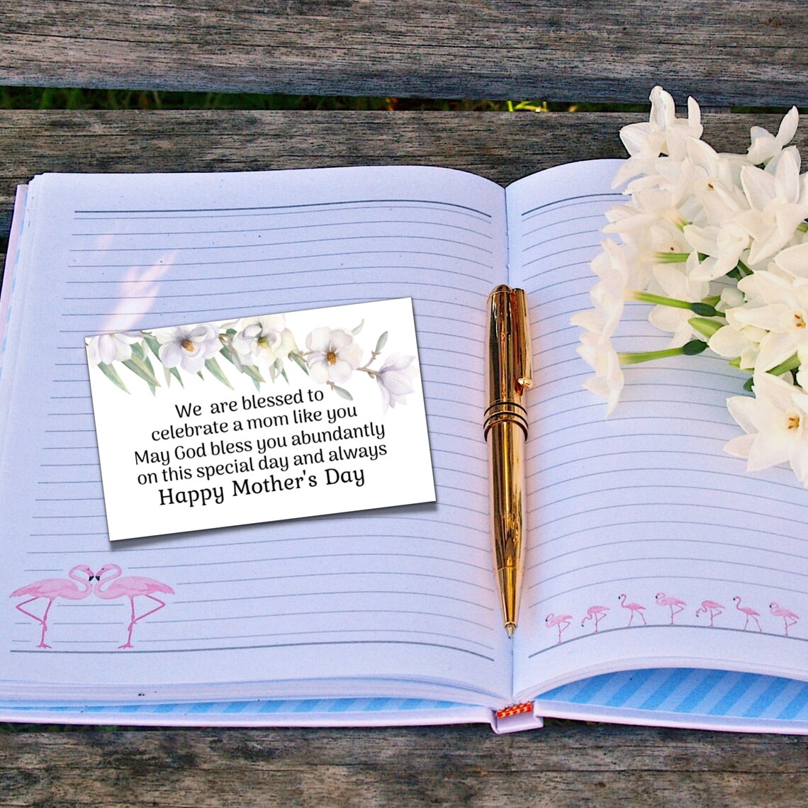 Mother's Day Church Cards Mother's Day Tea Gift Bag Cards Tags ...
