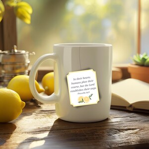 Scripture Tea Tags, Lemon Tea Tags, Scripture Tags, Teabag Tags, Bible ...