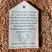 Prayer Shawl Scripture Tag | Prayer Blankettags | Tags for Crochet ...