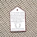 Prayer Shawl Scripture Tag | Prayer Blankettags | Tags for Crochet ...