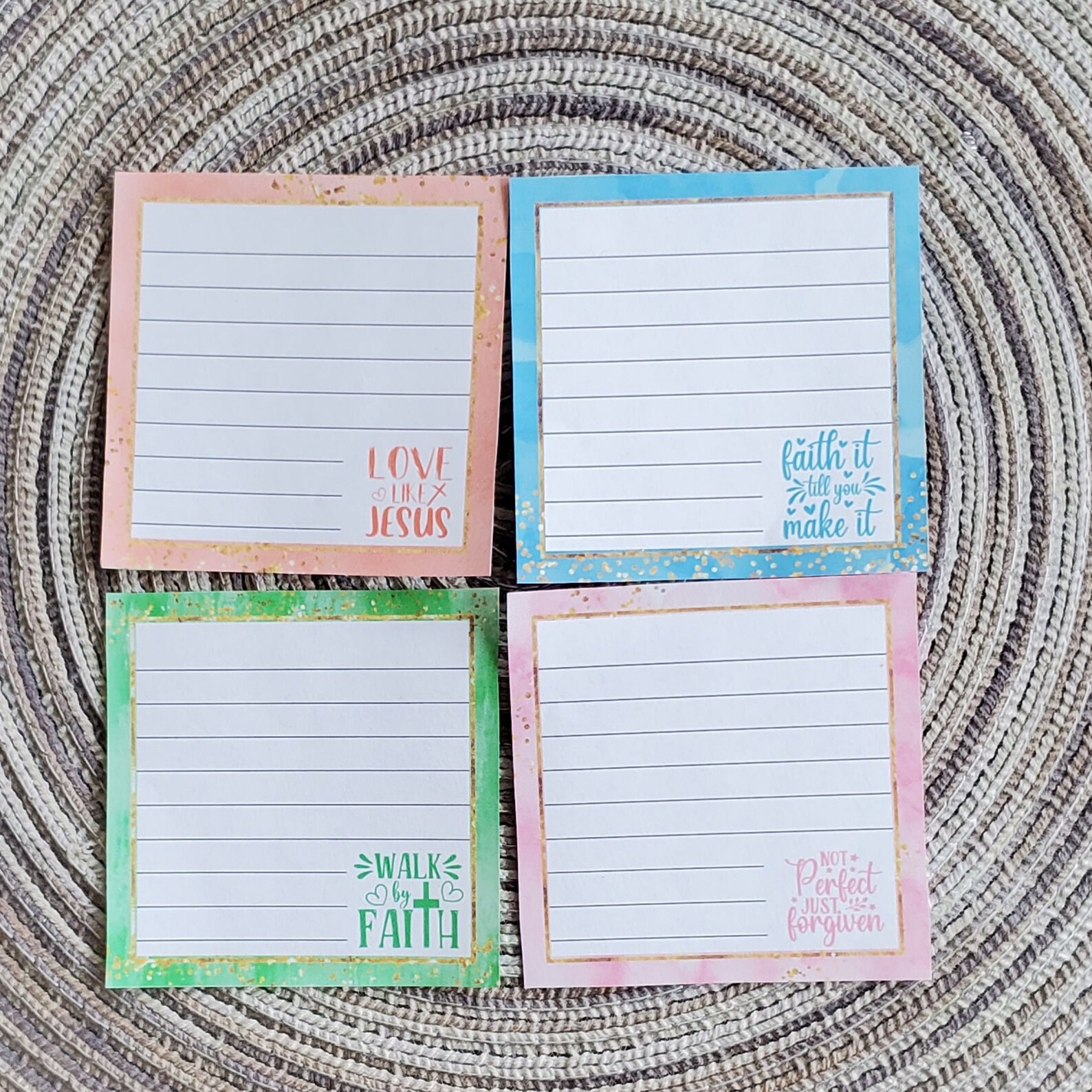 Blank Scripture Cards: Prayer Request, Affirmations (PDF) - Etsy