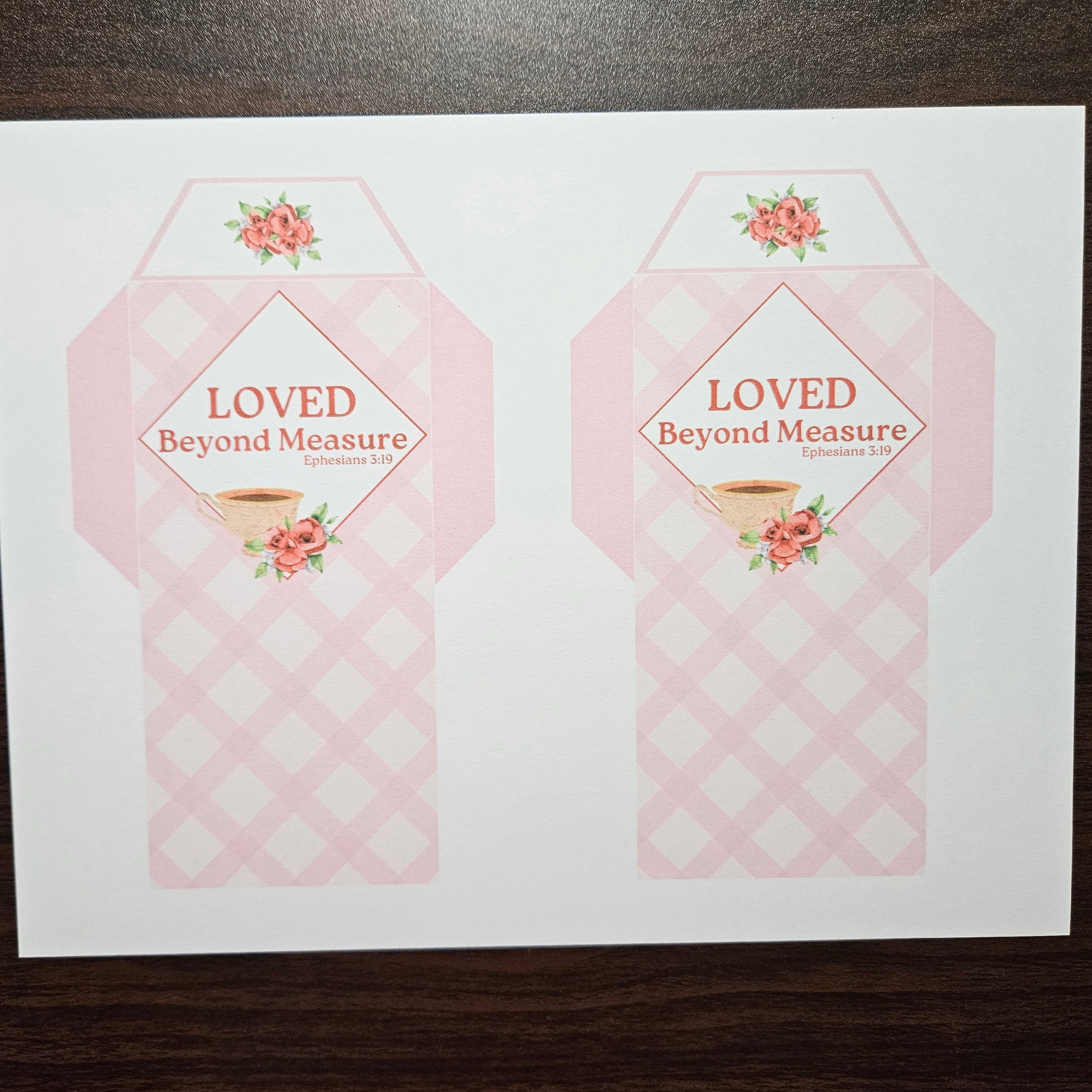 Printable Tea Bag Envelope Tea Bag Wrapper Teabag Holder Tea Bag Lover ...