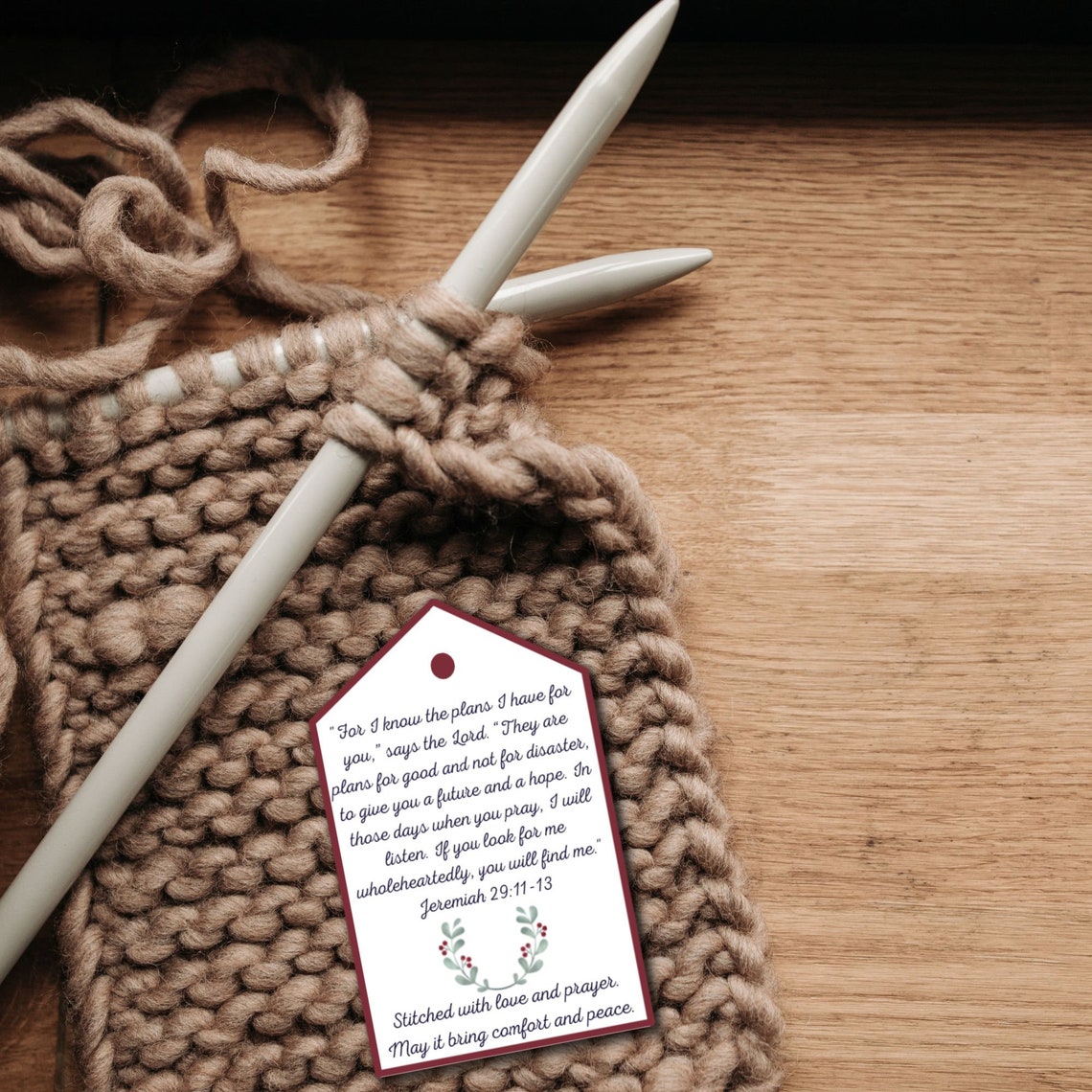 Prayer Shawl Scripture Tag Prayer Blankettags Tags for Crochet Tags for ...