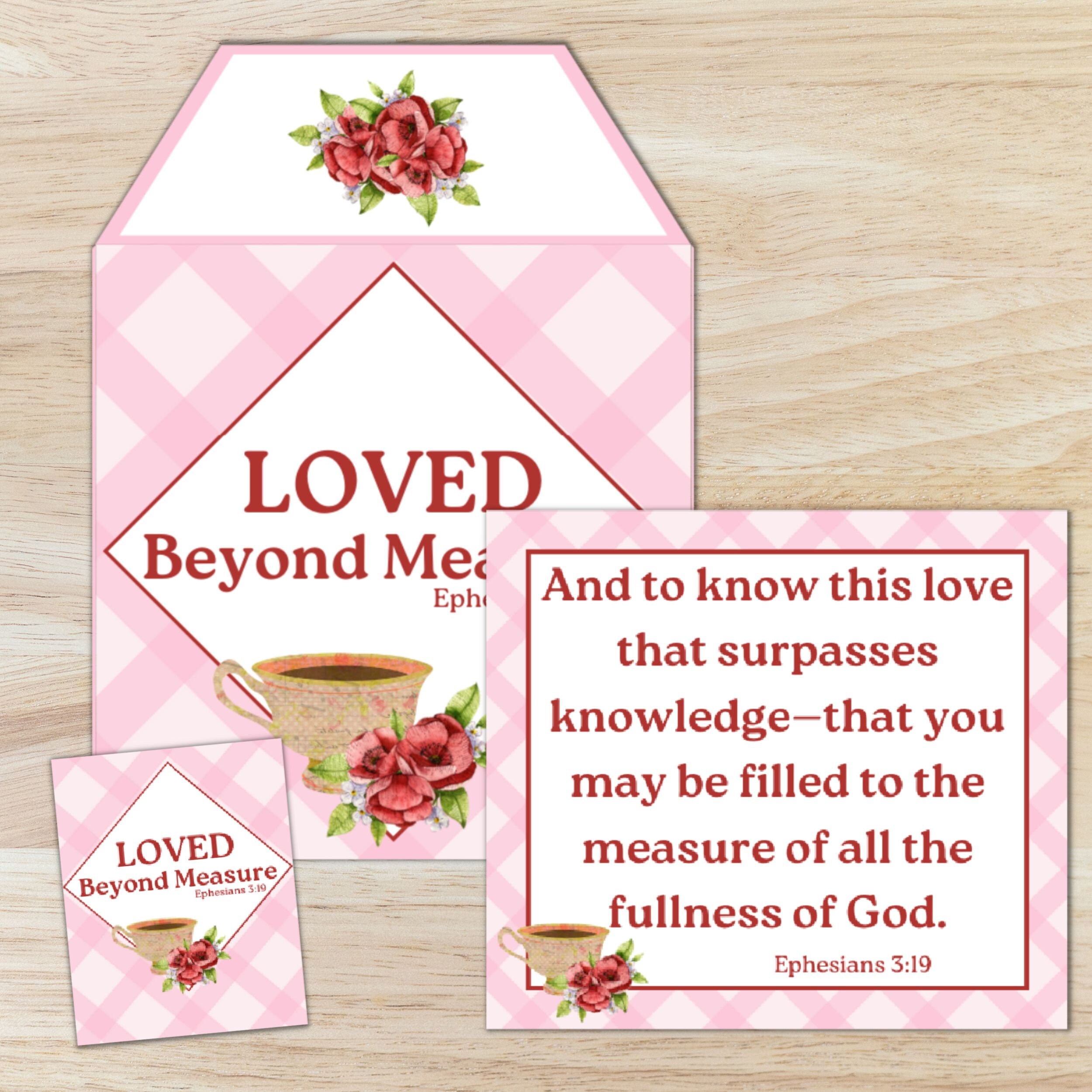 Printable Tea Bag Envelope Tea Bag Wrapper Teabag Holder Tea Bag Lover ...