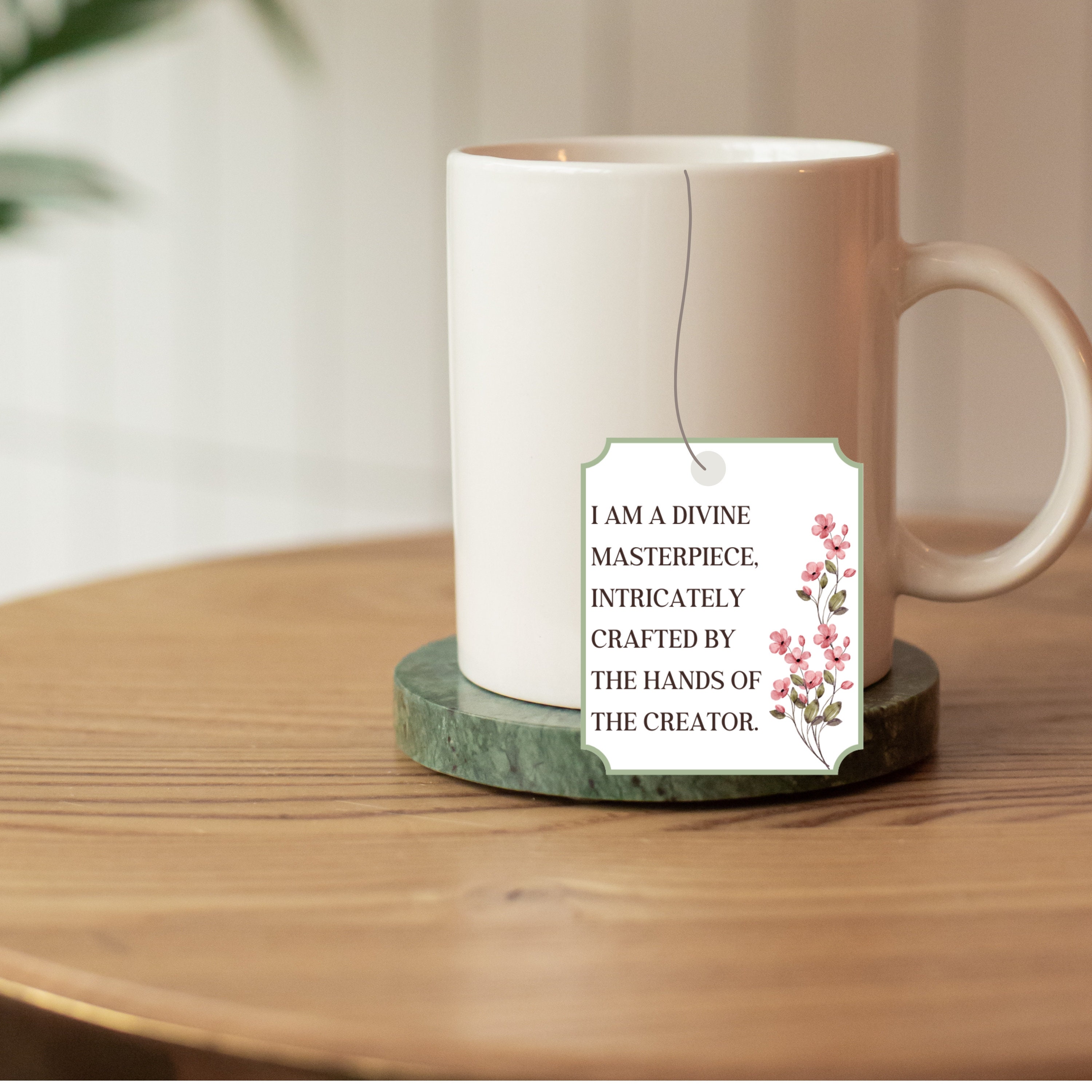 Scripture Tea Tags Printable Tea Tags Scripture Tags Teabag Tags Bible ...