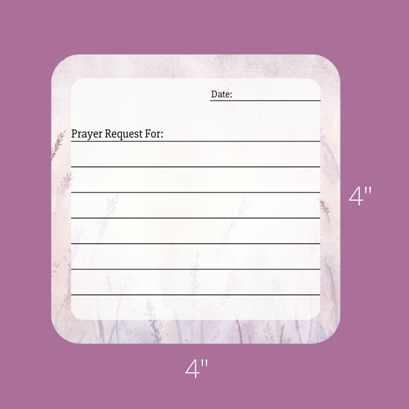 Prayer Cards Printable| Prayer Request Cards| Prayer Note Cards ...
