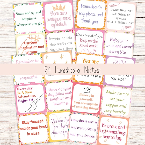 Encouragement Notes - Etsy