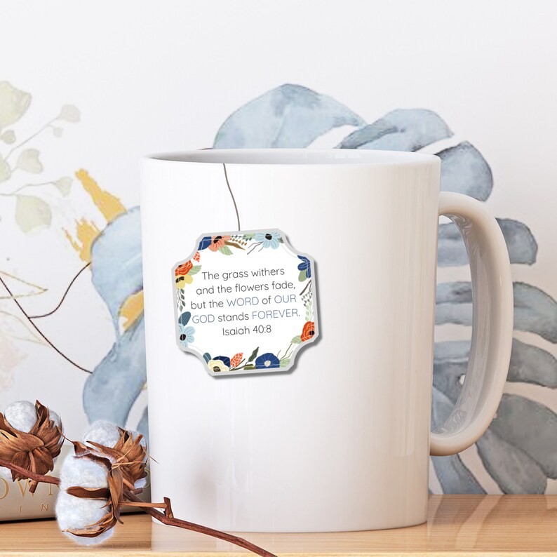 Scripture Tea Bag Tags Printable Tea Bag Tags Scripture Verse Tags Tea ...