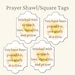 Prayer Shawl Scripture Tag | Prayer Blankettags | Tags for Crochet ...