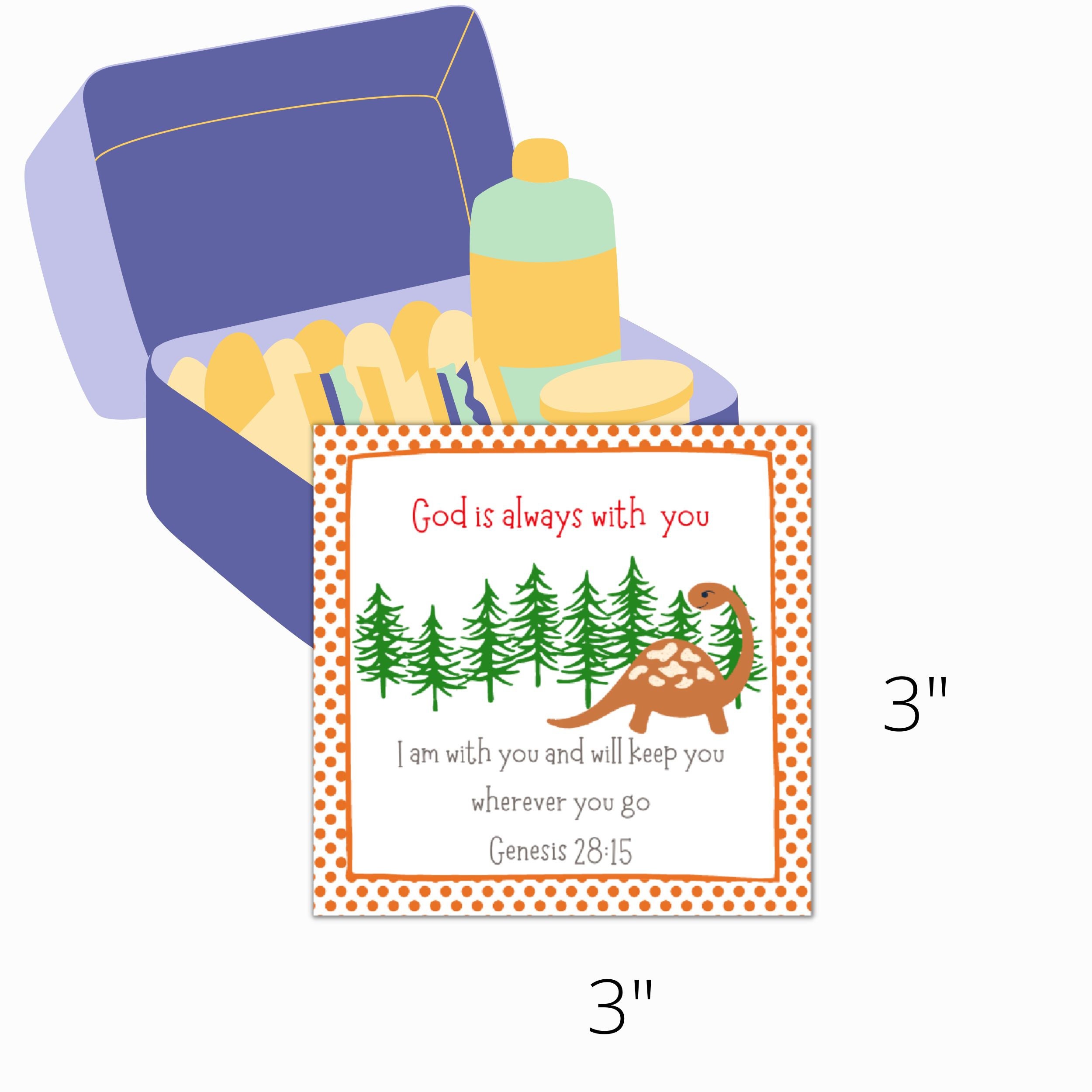 Christian Printable Lunchbox Notes for Kids Inspiring Notes ...