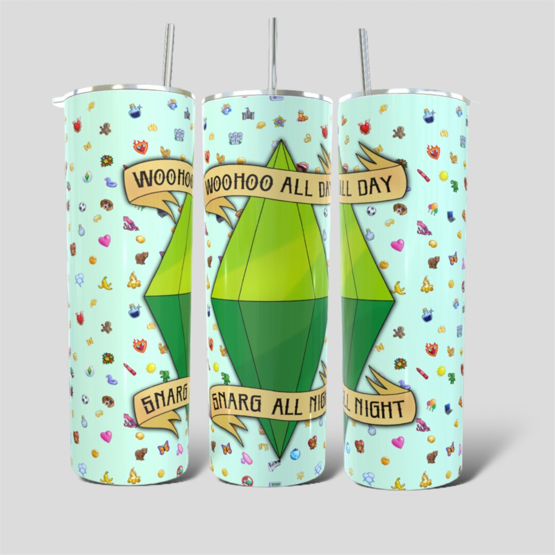 Sims Sims Gaming Simlish Tumbler Gift Coffee Cup Starbucks Cup Twitch ...